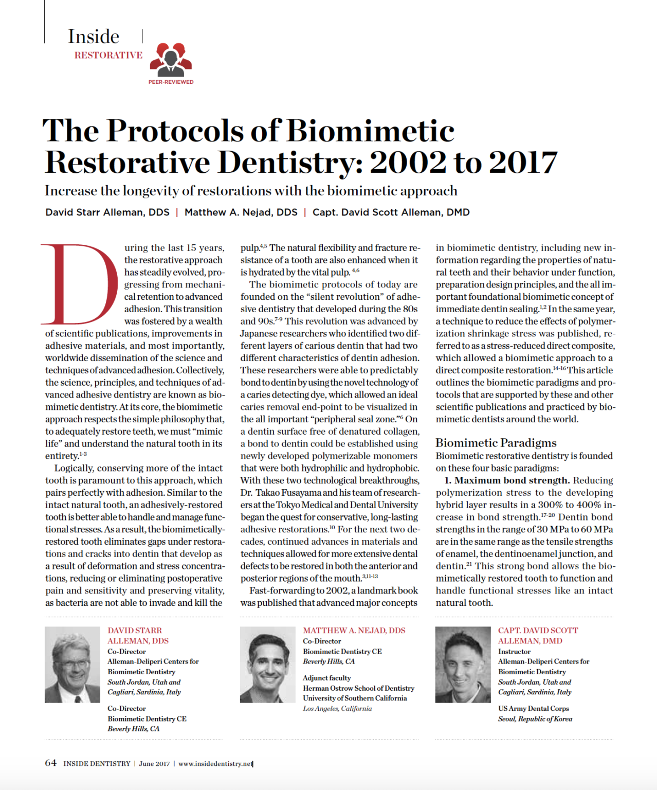 What is Biomimetic Dentistry? | Nejad Institute | Dr. Matt Nejad